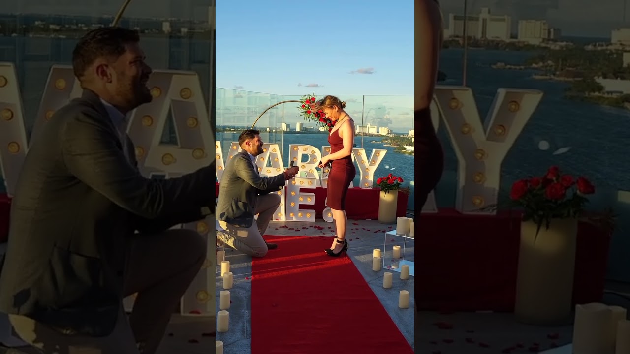 A magnificent sunset to light up this Cancun proposal ! - Cozumel ...